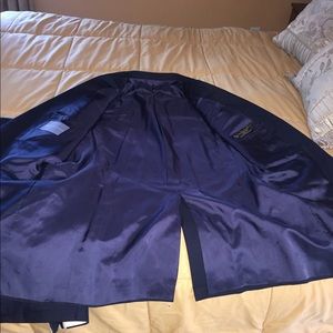 Hickey Freeman | Suits & Blazers | Hickey Freeman Navy Blue Suit Size ...